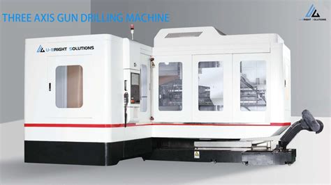 Three Axis Cnc Deep Hole Drilling Machine Tool