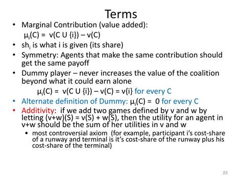 Ppt Cooperativecoalitional Game Theory Powerpoint Presentation Free Download Id1988297