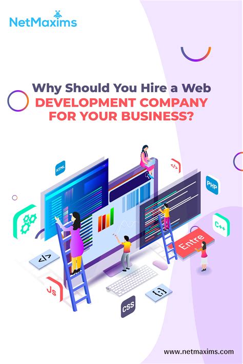why should you hire a web development company for your business web development company web