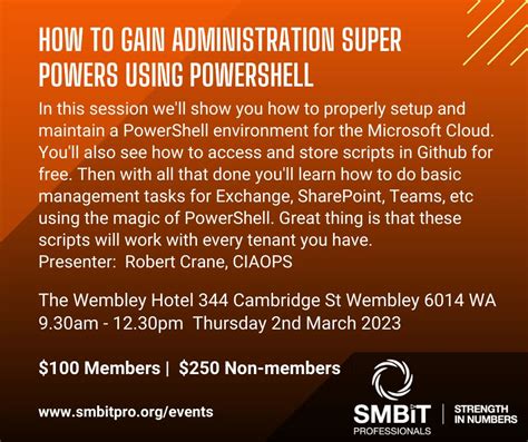 Join Us For This Perth Training Session Where Well Show You How To Properly Setup And Maintain