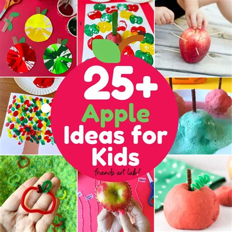 Apple Art Activities For Preschool Apple Activities And Art Apple
