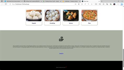 GitHub Pardeep U Chef Creations Chef Creations Is A Mini Food Blogging App Crafted With React