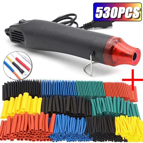 530328 Pcs 열 수축 튜브 21 수축 와이어 수축 랩 튜빙 와이어 127 W 핫 에어 건으로 커버 보호 연결 Aliexpress