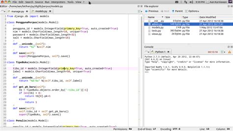 Migrasi Ke Linux Spyder Editor Ringan Python