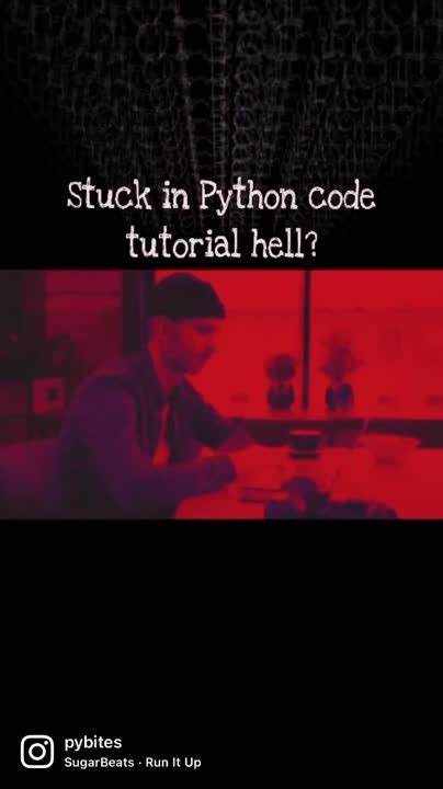 Video Pybites On Linkedin Video About Tutorial Paralysis When Coding Python