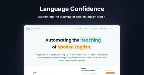 Language Confidence Spoken English Teaching Api Deepgram