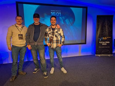 The Three Musketeers At Pyconweb Berlin Lars Gregori Dmytro Khmelenko