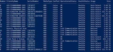 disks show lost communication sometimes r datahoarder