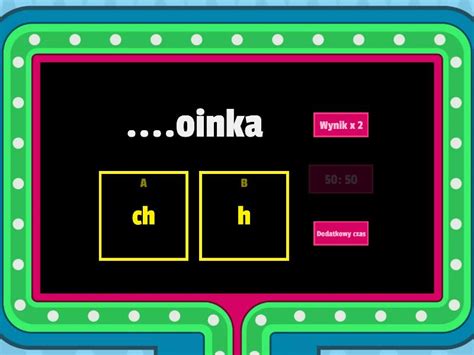 Ch Czy H Gameshow Quiz