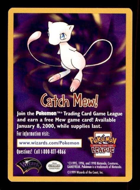 Catch Mew Prices Pokemon Promo Pokemon Cards