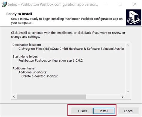 pbt pbl app installation starting setup grau gmbh hardware