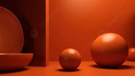 3d 렌더링에 나와 있는 빈 주황색 추상 개념 화장품 연단 호화 연단 3d 제품 배경 일러스트 및 사진 무료 다운로드