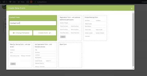setting up a contact page using gutenberg and caldera forms wordpress