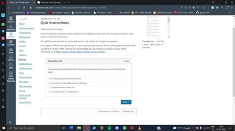 Solved Final Exam Has 25 Hours It Has 50 Selection