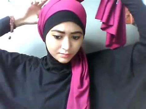 Tutorial Hijab Pashmina Dengan Ciput Topi – Ragam Muslim