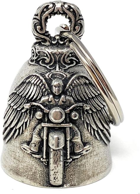 Bravo Bells Motorcycle Angel Biker Bell Accessory Or Key