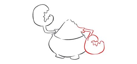 چطور نقاشی آقای خرچنگ باب اسفنجی را برای کودکان بکشید؟