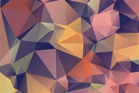 Abstract Background Low Poly Textured Triangle Shapes In Random Pattern Trendy Lowpoly