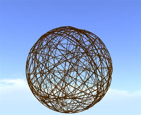 Second Life Marketplace Sphere Mesh Wired