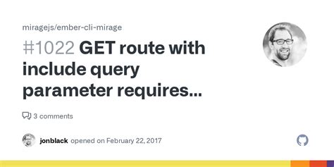 get route with include query parameter requires extra work · issue