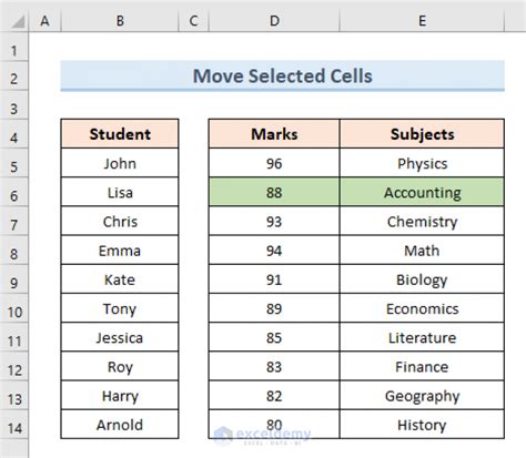 How To Move Rows Up In Excel 2 Quick Methods Exceldemy