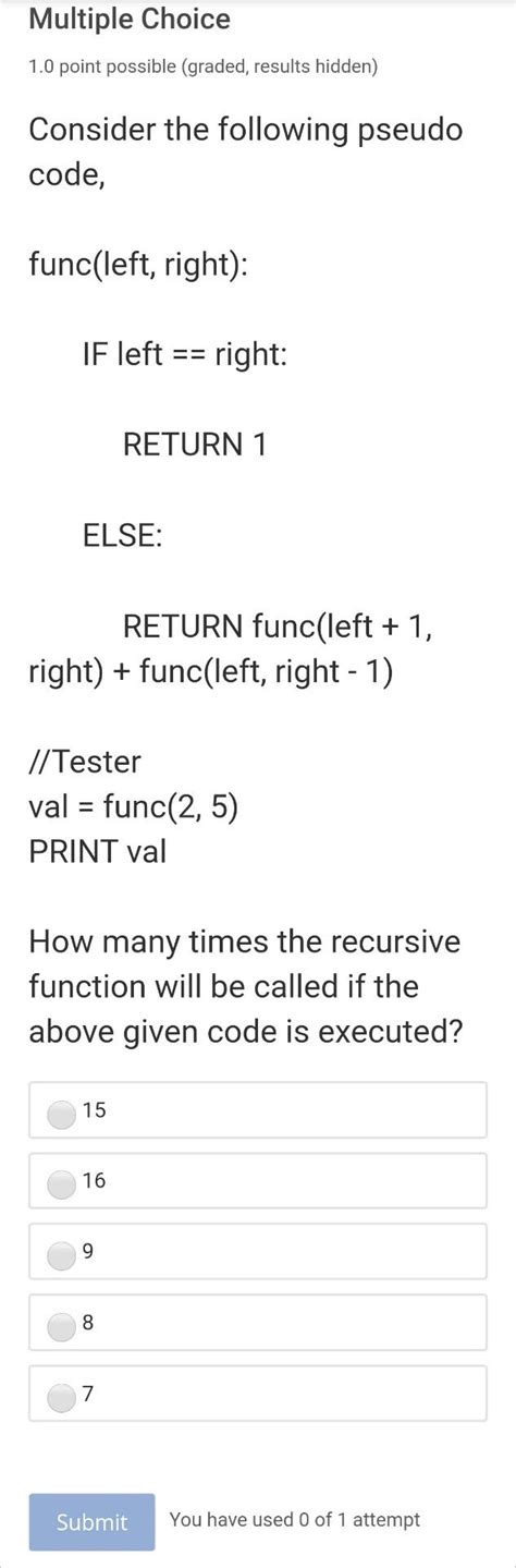 Solved Multiple Choice 1.0 point possible (graded, results | Chegg.com