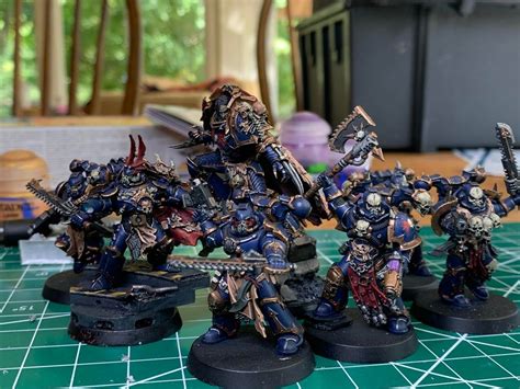 My Night Lords Force Thus Far Warhammer40k Warhammer 40k