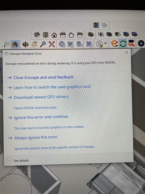 Graphics Card Issues Sketchup Enscape