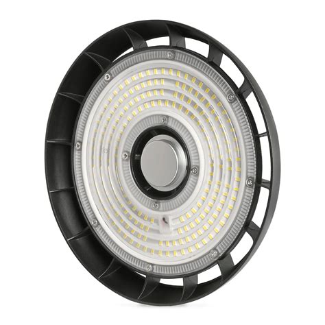 Lampa Przemysłowa Led High Bay 100w 5000k Ip65 Czarna Oświetlenie Led Lampy Przemysłowe
