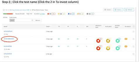 Not Able To Investigate Failed Cases In Report Portal Issue Reportportal Reportportal