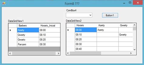 Visual Basic NET Actualizar Las Celdas De Un Datagridview Con Los Valores De Otro Datagridview