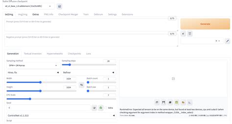 Expected All Tensors To Be On The Same Device Runpod