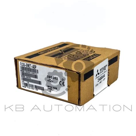 Mitsubishi Fx3u Enet Adp 248844 Melsec F Series Ethernet Adapter Module £360 00 Picclick Uk