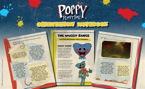 Orientation Notebook Poppy Playtime Scholastic Books Amazon Ca