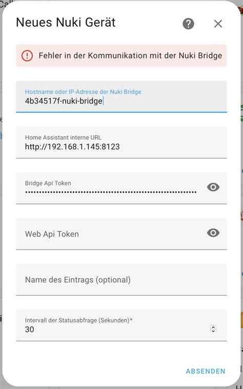 Using Nuki Lock 30 Fully Local Without Bridge Hardware Home Assistant Community
