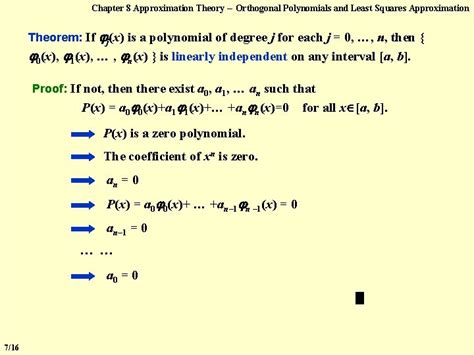 Chapter 8 Approximation Theory Given X 1 Xm