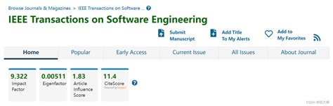 软件工程的顶会和顶刊_ieee transactions on software engineering-CSDN博客