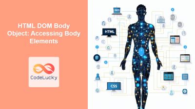 HTML DOM Body Object Accessing Body Elements CodeLucky