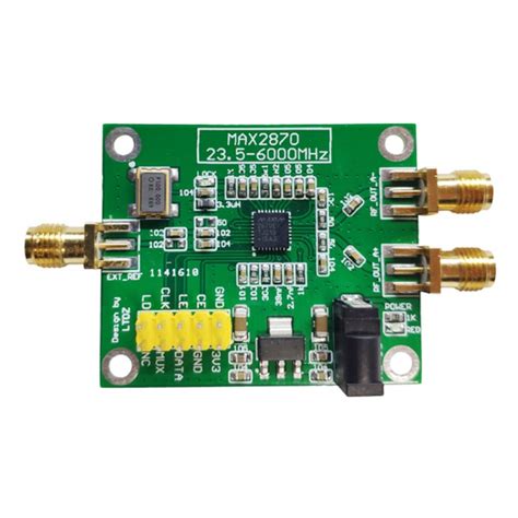 max2870 23 5 6000mhz rf signal source signal generator module pll vco