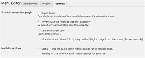 How To Edit Your Wordpress Admin Menu For Different User Roles Upstream