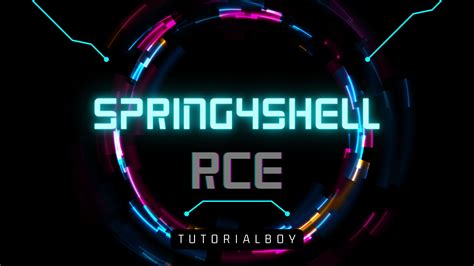 Spring4shell An Application Vulnerable To Rce Tutorial Boy