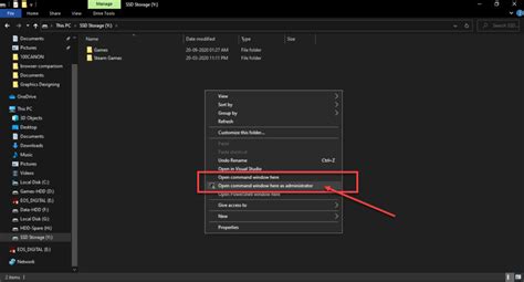 How To Open Command Prompt Window In A Folder In Windows