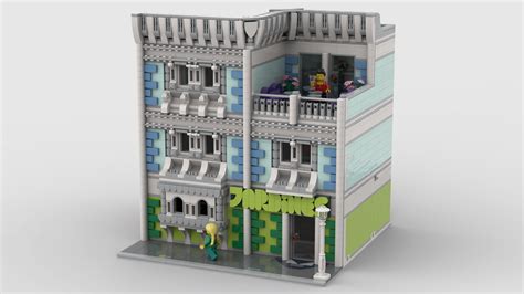 The Second Modular Building Ive Made Jardines Bowling With An Arcade And Cocktail Bar