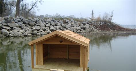 Custom Floating Duck Houses Keep Your Ducks Safe In Our Floating Duck House We Build Custom