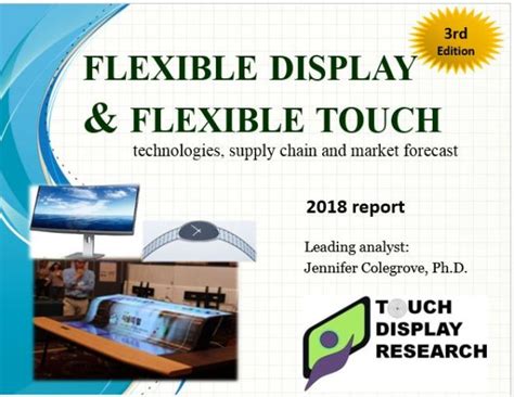 Flexible Lcd Company Flexenable Raised Up To 25m Series B Fund Touch