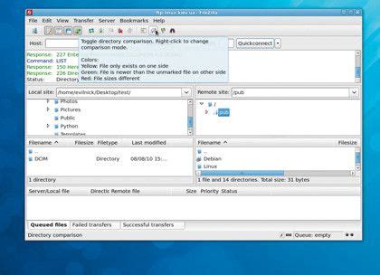 Konqueror LFTP Nautilus NCFTP Of The Best Linux FTP Clients Page TechRadar