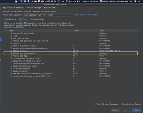 Macos Android Studio 410 Could Not Update Sdk Error Failed To