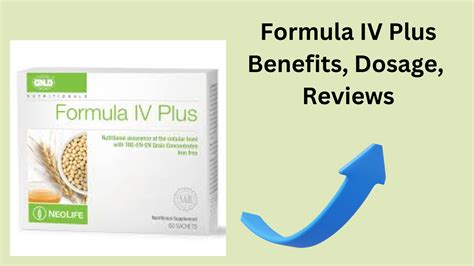Formula Iv Plus Reviews Dosage Benefits And Side Effects Tannos Health
