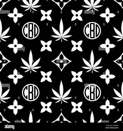 Weed Vector Pattern