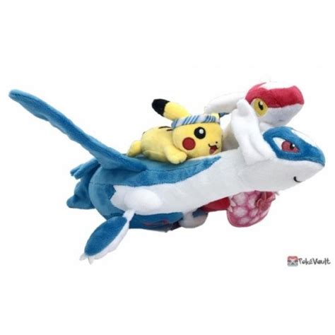 Pokemon Center Fukuoka 2025 Grand Re Opening Latias Latios Pikachu Plush Toy